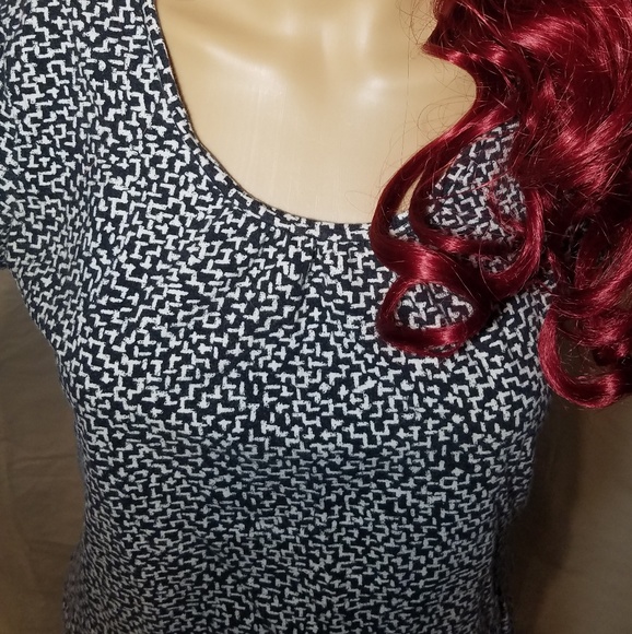 Merona | Tops | Black White Short Sleeve Comfy Merona Top | Poshmark